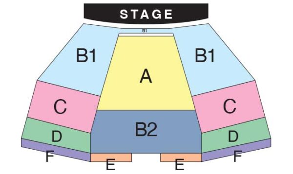 Seating Chart - Musical Theatre West